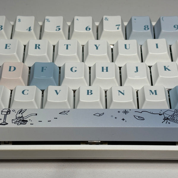 Gentle Snow Keycap — Cherry Profile | 108-key | Typified
