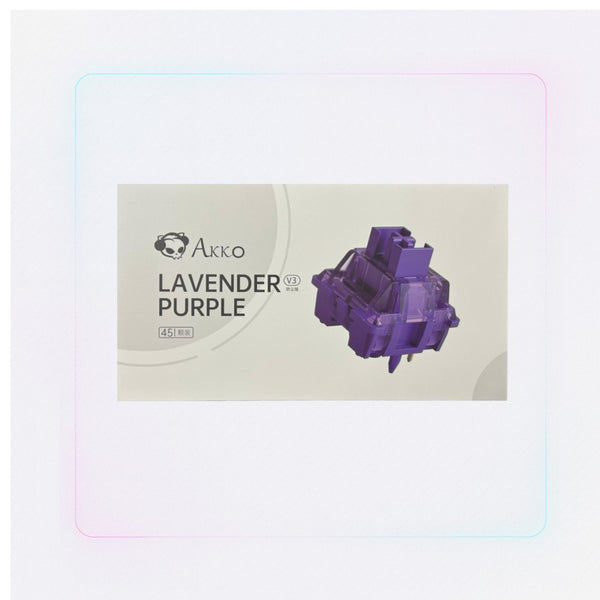 Akko V3 Pro Lavender Purple Tactile Mechanical Switches —... | Typified